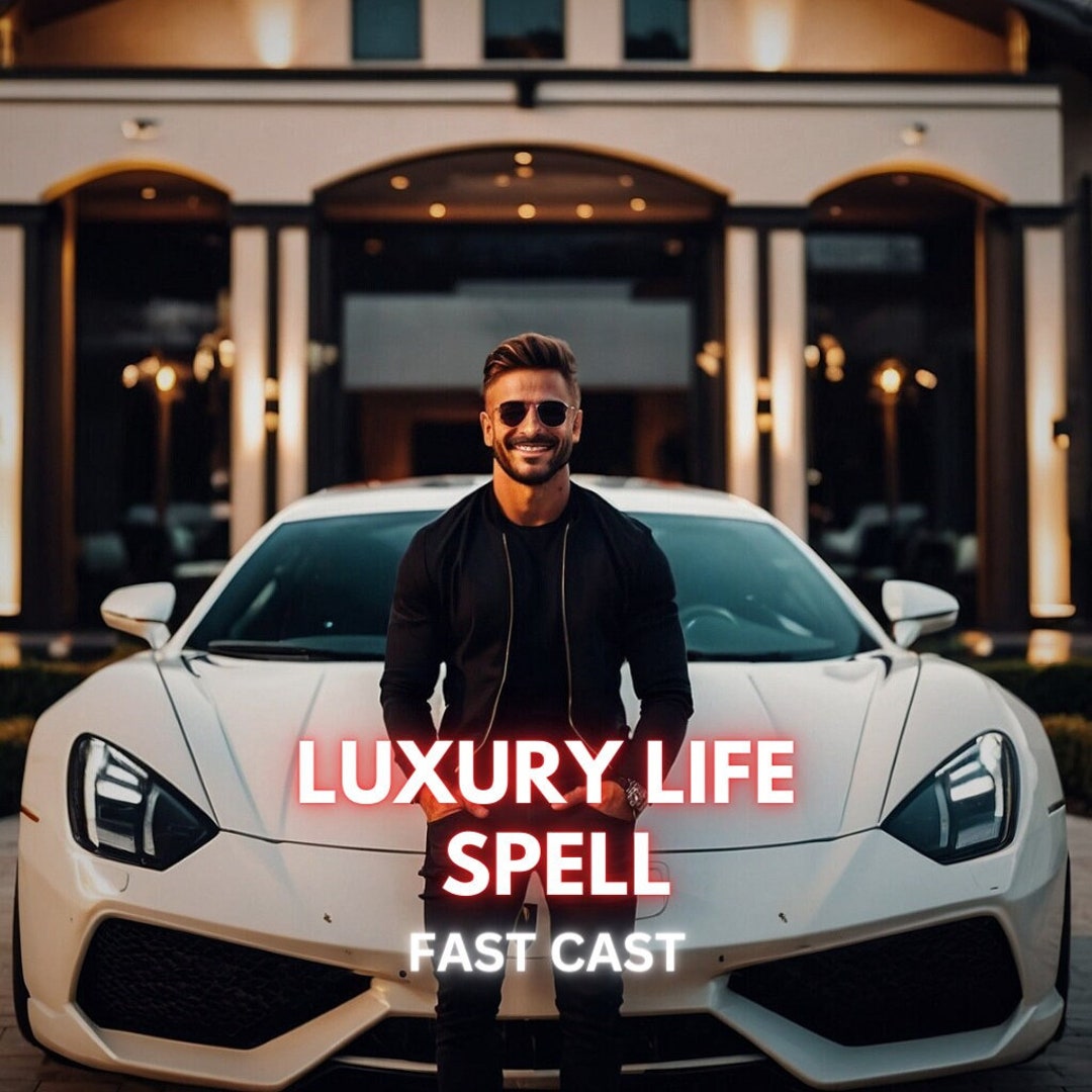 Luxury Life Spell. Become Reach Spell, Millionaire Spell, Business ...