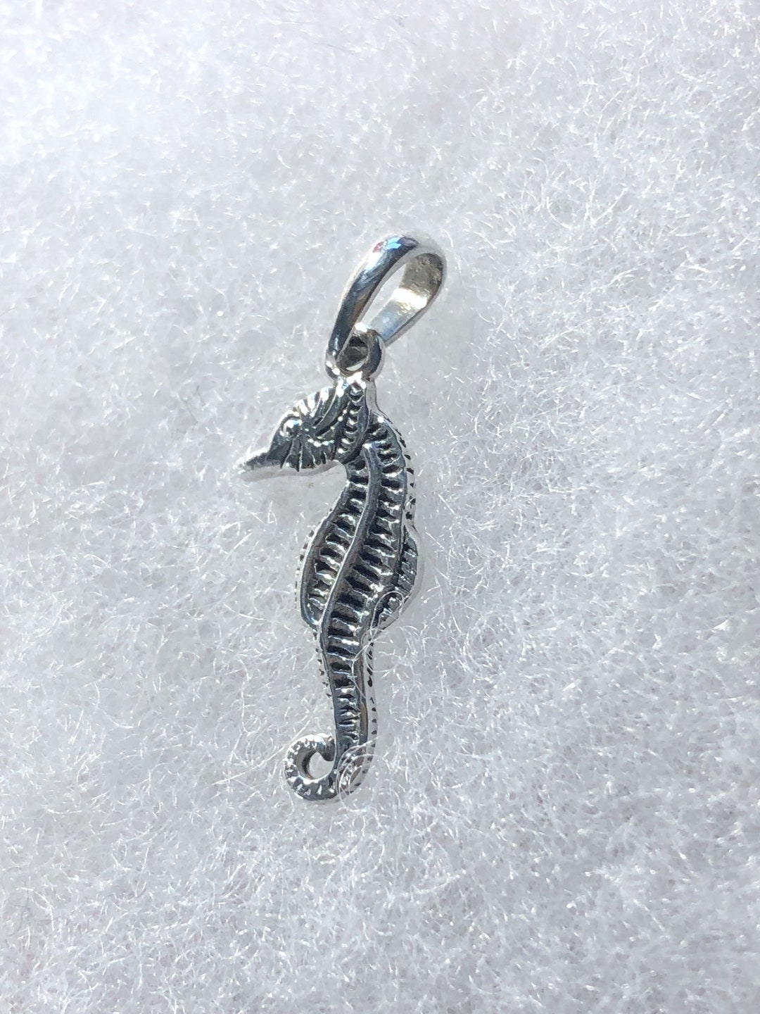 Sterling Silver Seahorse Pendant - Sealife - Marine Life - Beach ...