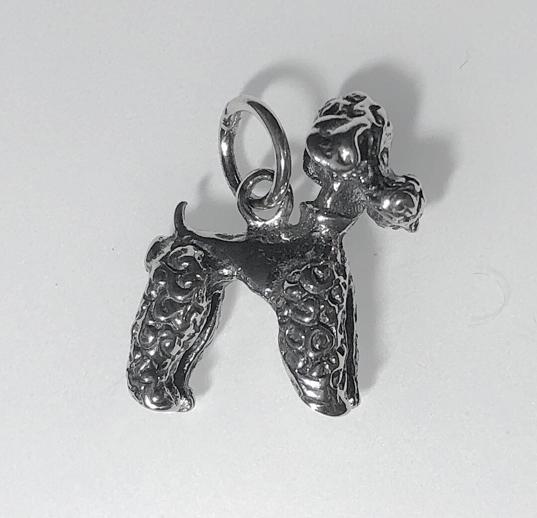 Sterling Silver Dogs, Poodle Pendant , Dogs, Pets Jewelry - Etsy