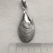 Sterling Silver Mussel Shell Pendant - Etsy