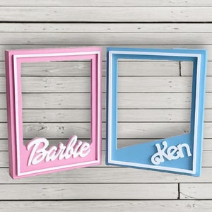 Barbie Wooden Frame Newborn Photo Props Template Editable - Etsy