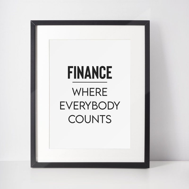Finance Decor - Etsy