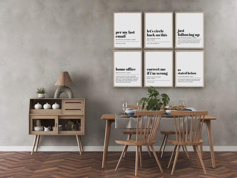 Funny Office Decor, 6 Printables, Office Wall Art, Printable - Etsy