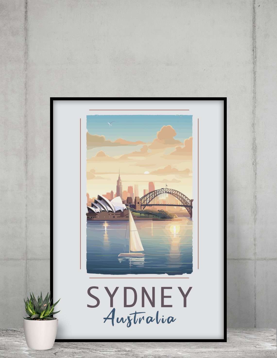 Colorful Travel Poster, Travel Posters, Travel, Digital Print, Digital ...