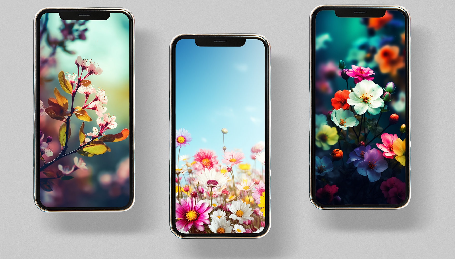 Spring Phone Wallpapers, Floral Wallpaper Iphone, Minimalist Smartphone ...