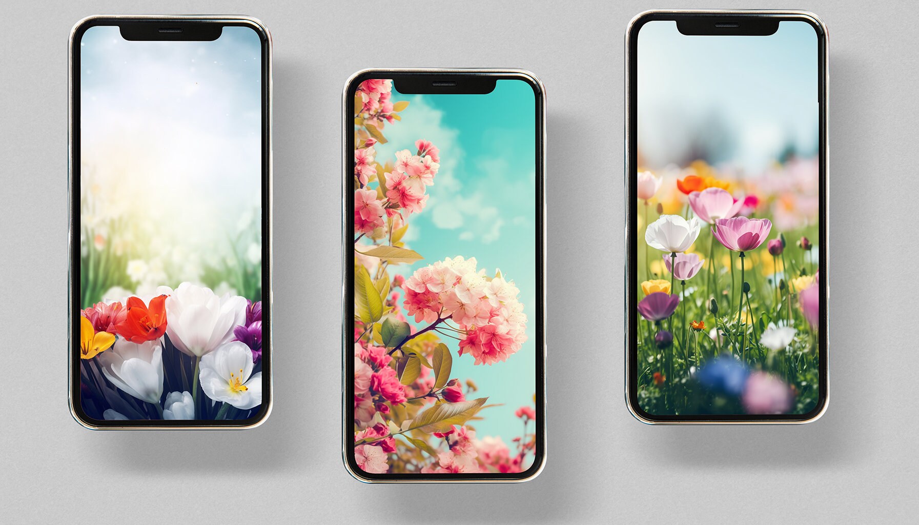 Spring Phone Wallpapers, Floral Wallpaper Iphone, Minimalist Smartphone ...