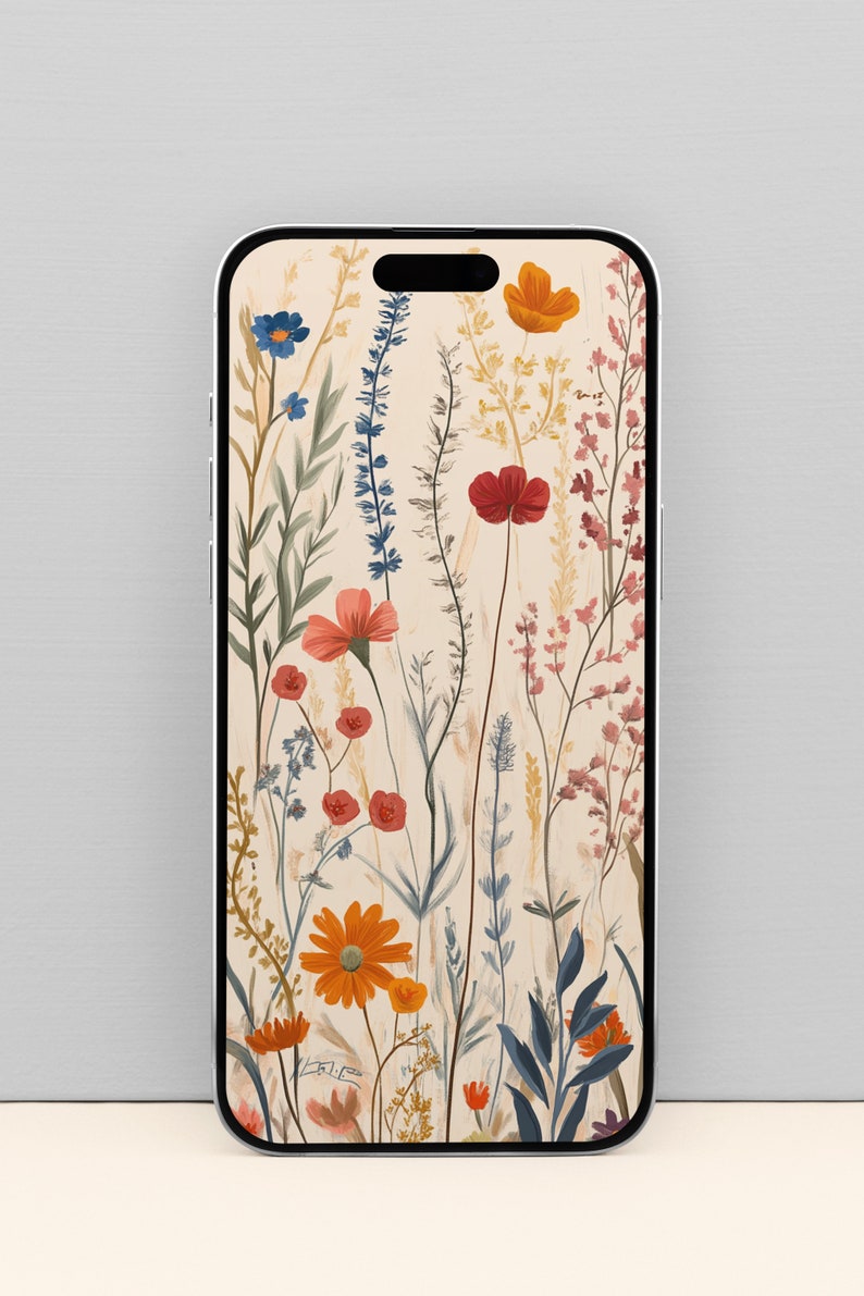 Kurbits Floral Wallpaper: Swedish Folk Art, Dalarna Design (digital ...