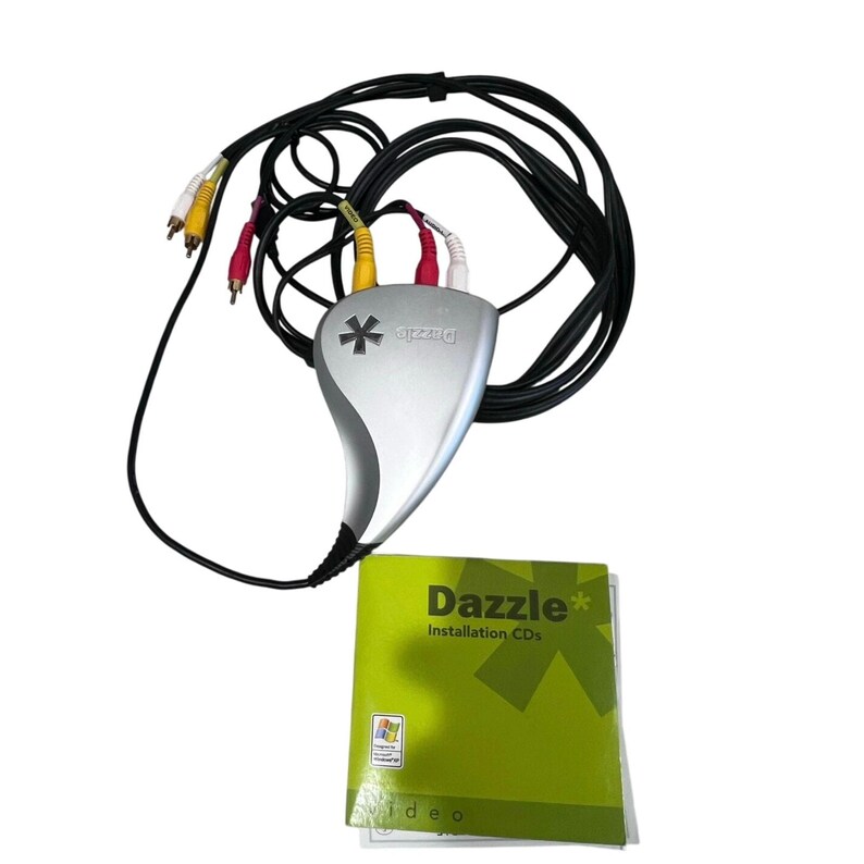 Pinnacle Dazzle DVC 170 Video Capture Device With Software & Cables USB - Etsy