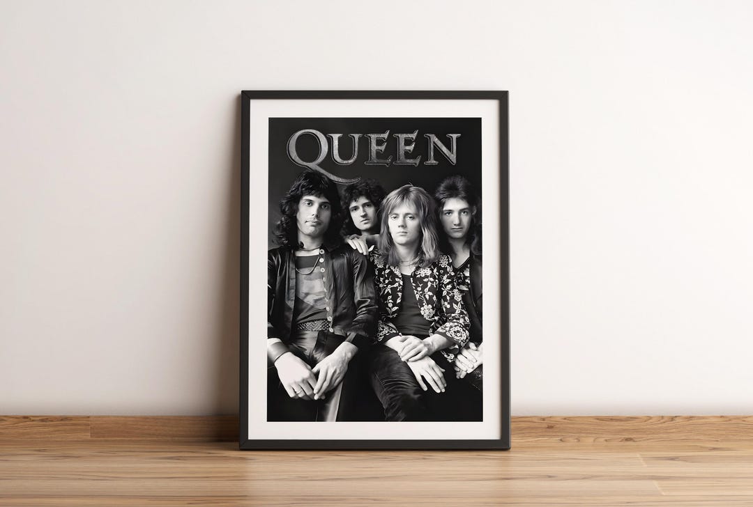 Queen Poster Print Queen Artist Poster Music Poster Album Cover Poster ...