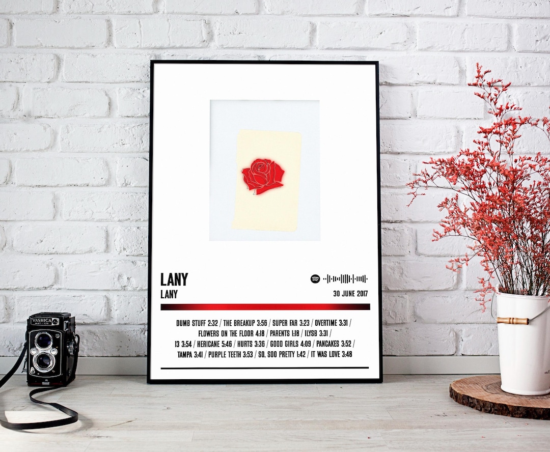 LANY Poster Print Lany Album Poster Music Poster Album Cover Poster ...
