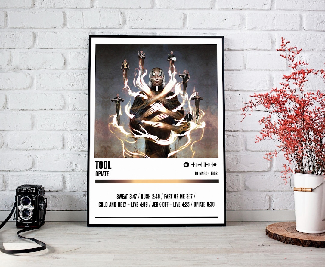 Tool Poster Print Opiate Album Poster Music Poster Album Cover Poster ...