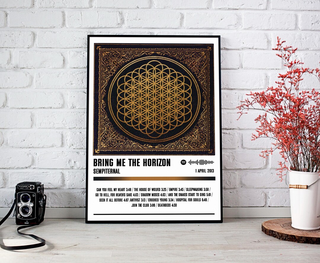 Bring Me the Horizon Poster Print Sempiternal Album Poster Music Poster ...