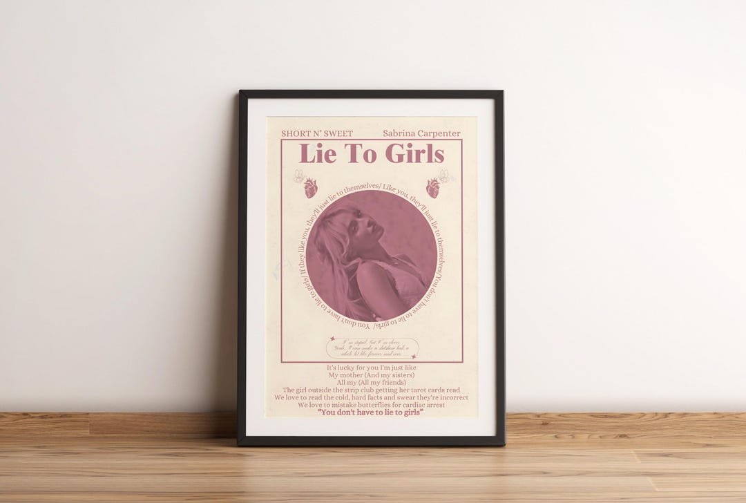 Sabrina Carpenter Poster Print Sabrina Carpenter Artist Poster Music ...