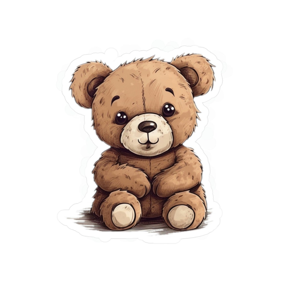 Adorable Teddy Bear Vinyl Decals for Pediatric Spaces - Removable ...