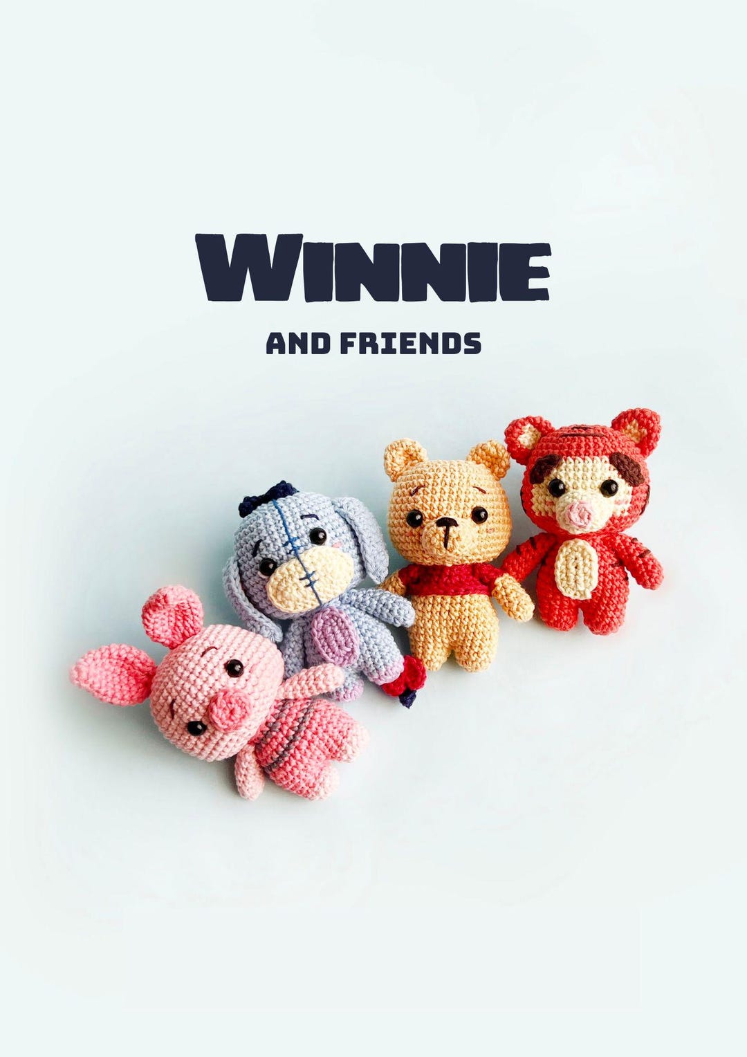Winnie & Friends Crochet Pattern Collection - Classic Designs for All ...