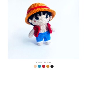 Pirates and Friends Crochet Pattern Collection - One Piece Characters ...