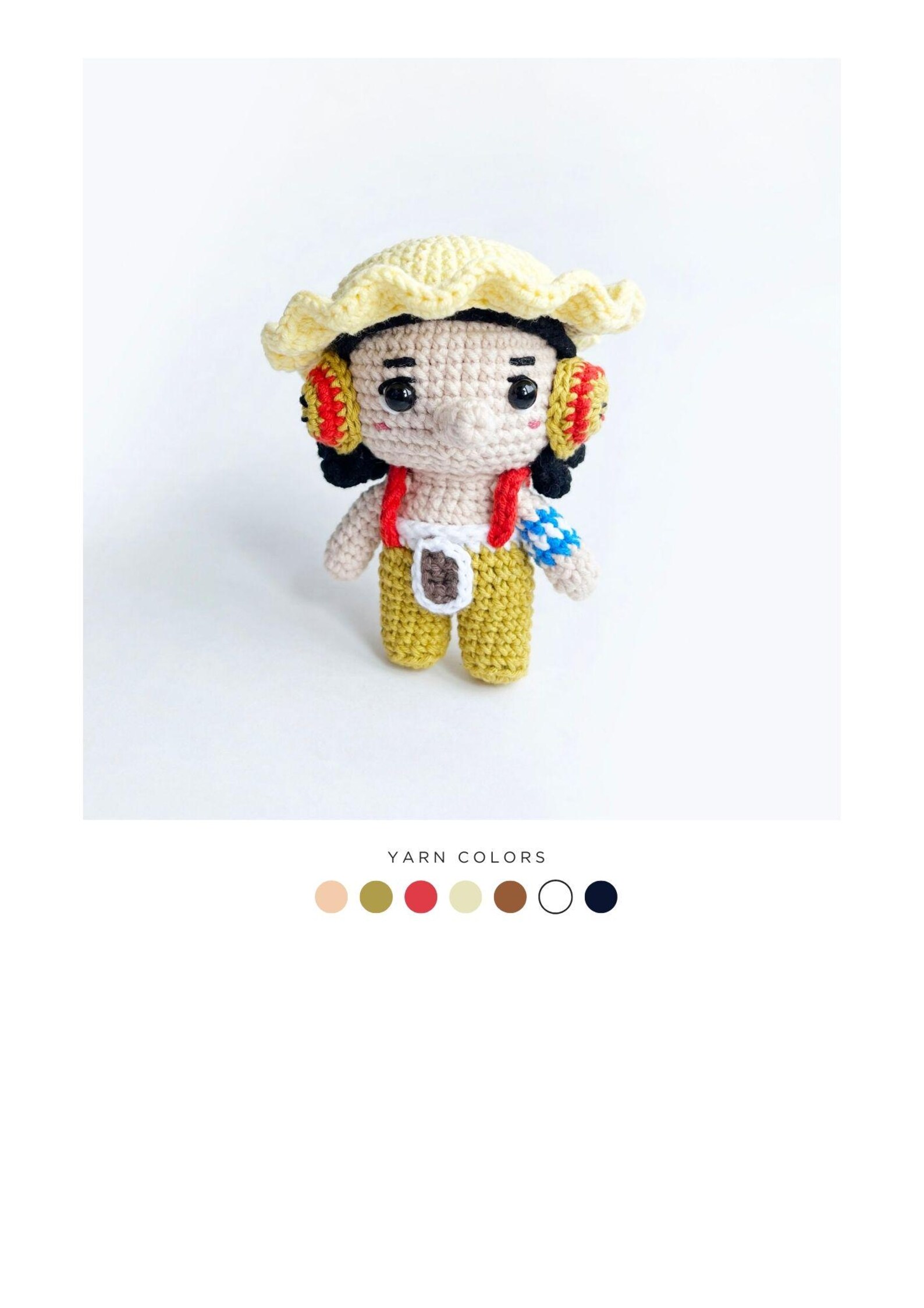 Pirates and Friends Crochet Pattern Collection - One Piece Characters ...