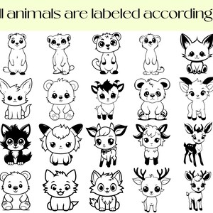 100 Animal Doodle Svg Bundle | Animal Svg | Doodle Svg | Pet Svg | Cute ...