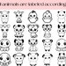 100 Animal Doodle Svg Bundle Animal Svg Doodle Svg Pet Svg Cute Animal ...