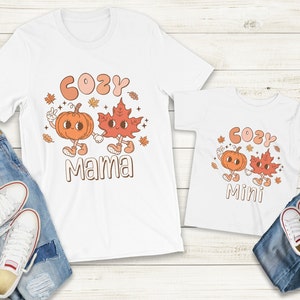 Mommy and Me Fall Shirts, Cozy Mama and Mini Shirts, Matching ...