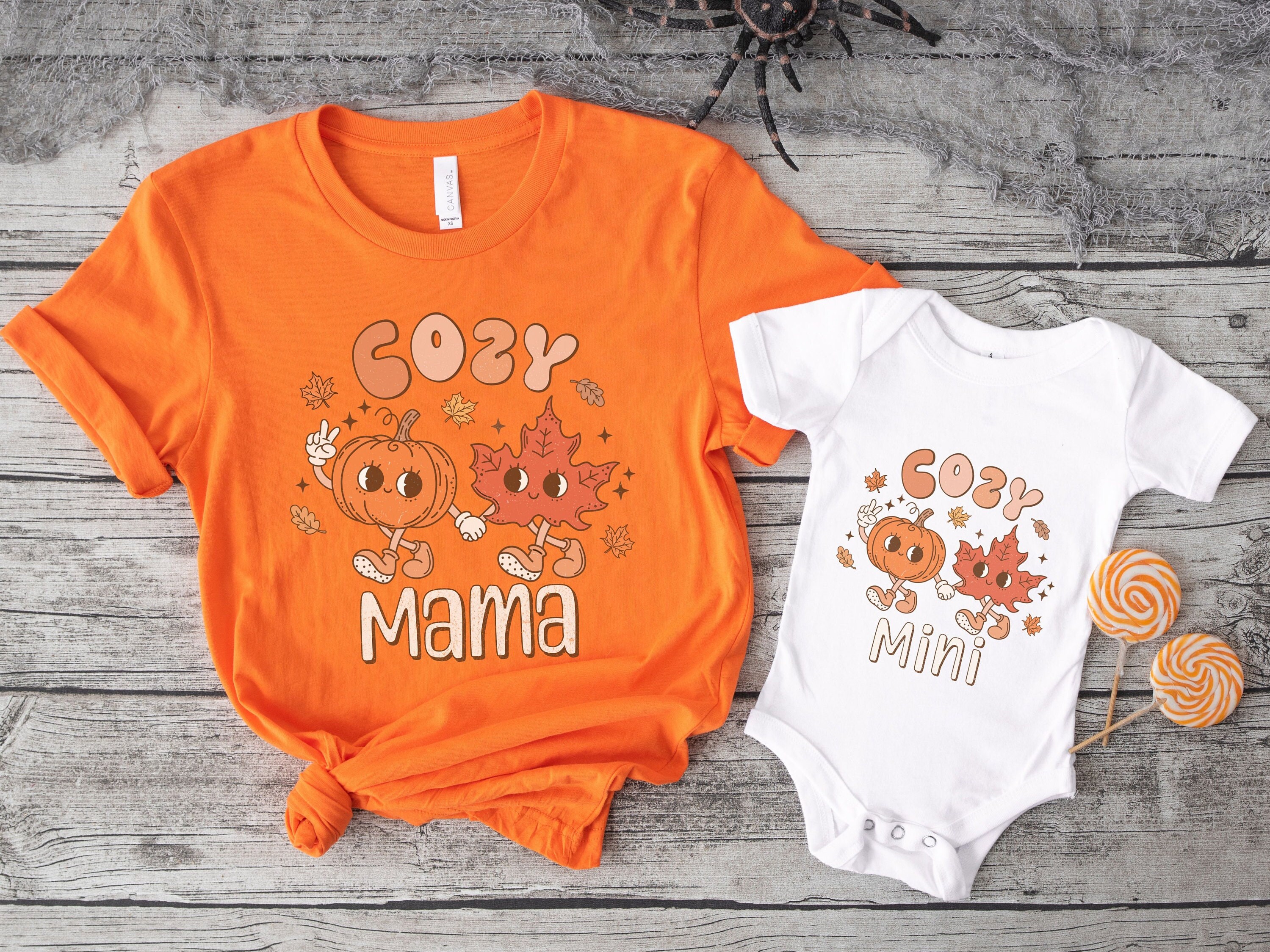Mommy and Me Fall Shirts, Cozy Mama and Mini Shirts, Matching ...