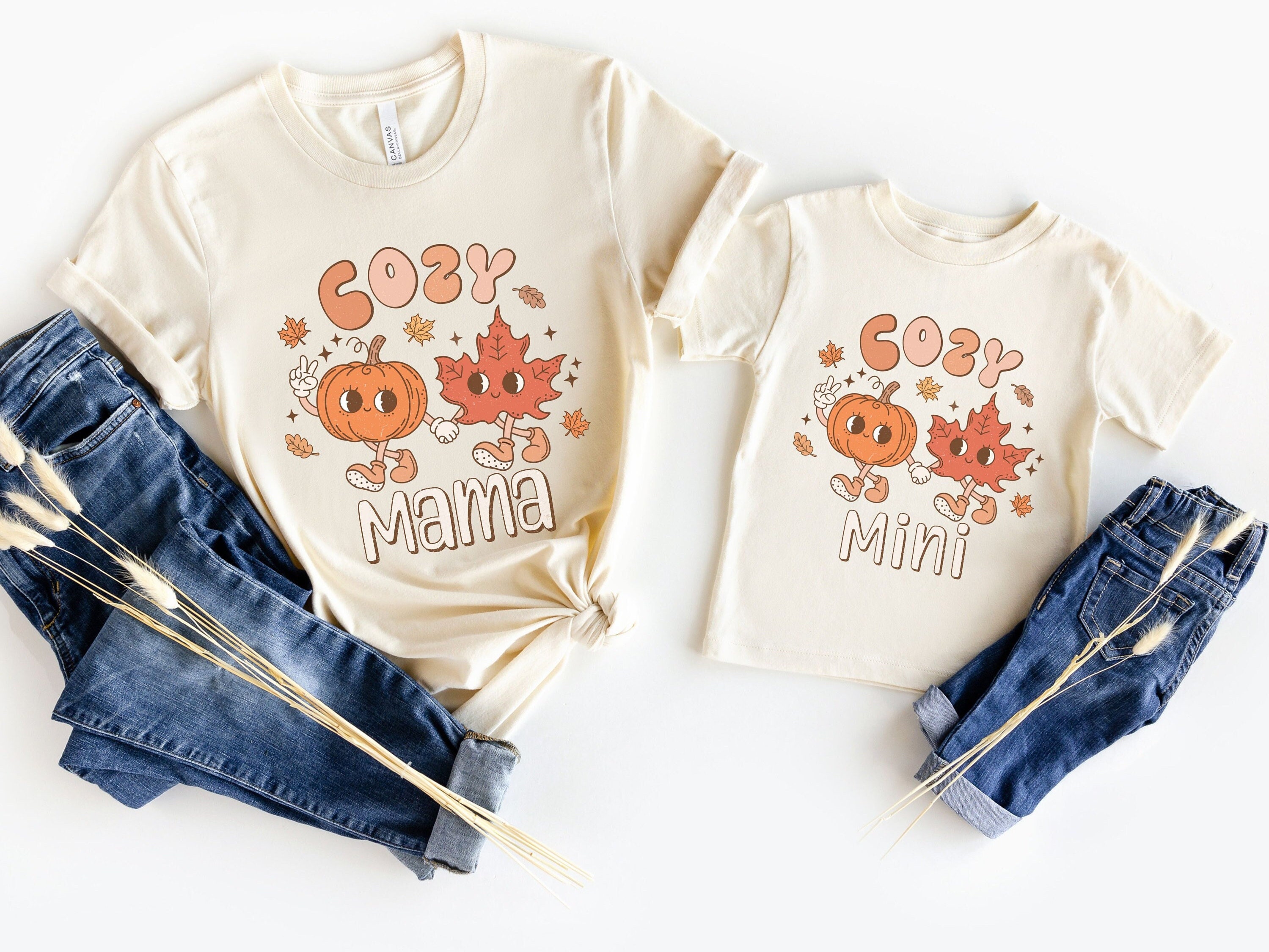 Mommy and Me Fall Shirts, Cozy Mama and Mini Shirts, Matching ...