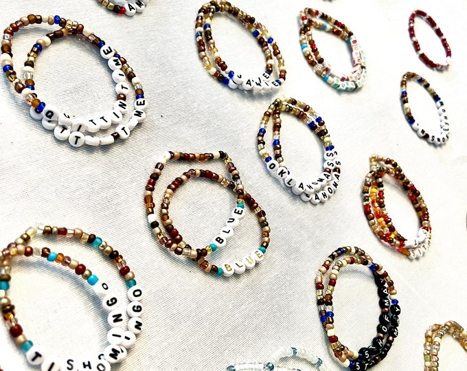 Zach Bryan Inspired Elastic Bracelets - Etsy