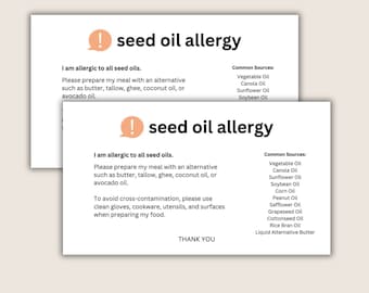 Printable Dairy / Lactose Allergy Food Alert Cards - Food Allergy ...