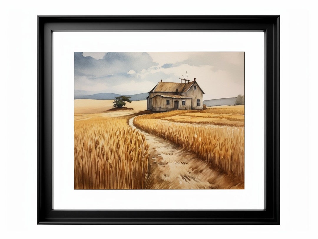 Cottage, Cottage Print, Cottage Wall Art, Wall Print, Wall Art, Cottage ...