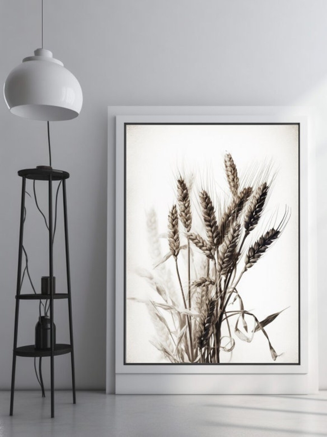 Wheat, Wheat Print, Wheat Wall Art, Cottage Print, Cottage, Farmhouse ...