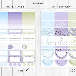 Shall We Promenade Printable Planner Stickers - Weekly Kit, Erin ...