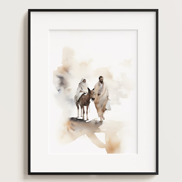 Mary and Donkey - Etsy