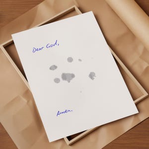 Dear God Tear Drops, Bible Wall Art, Faith Digital Print Download, Wall ...