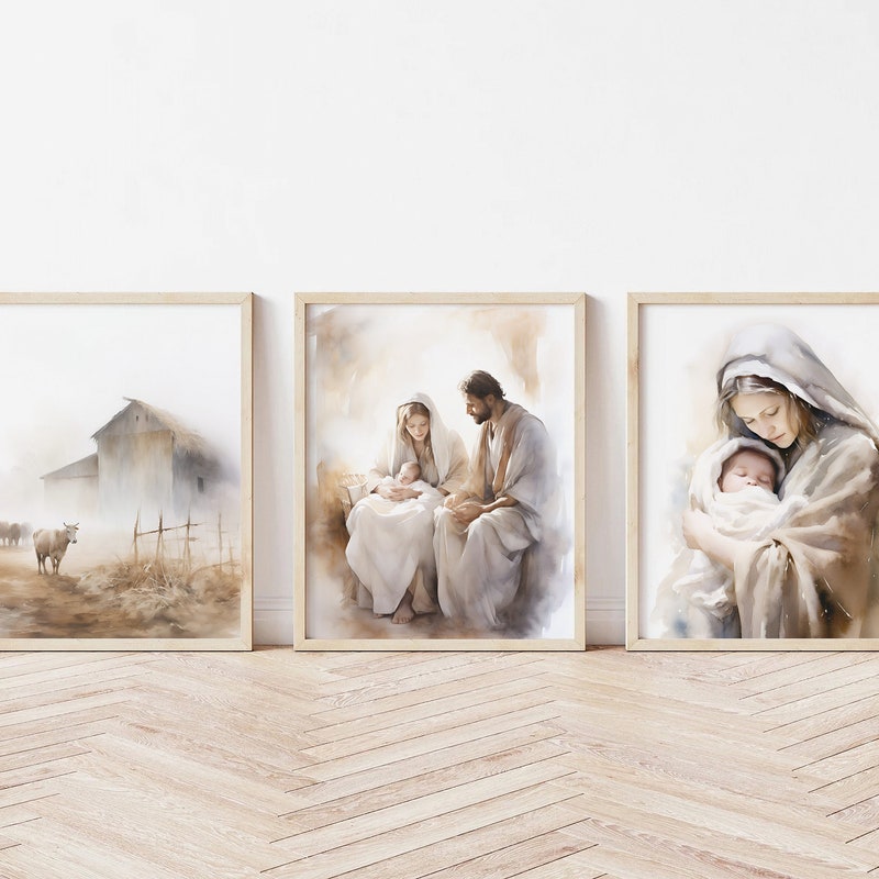 Nativity Art - Etsy
