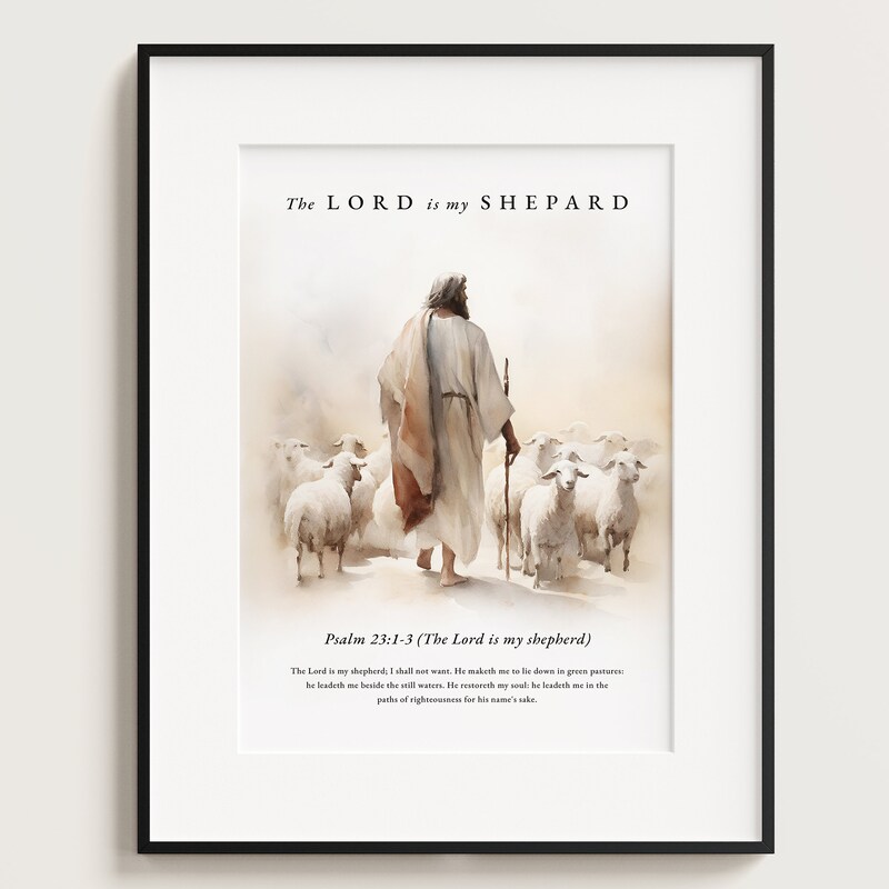 Lord is Shepherd - Etsy
