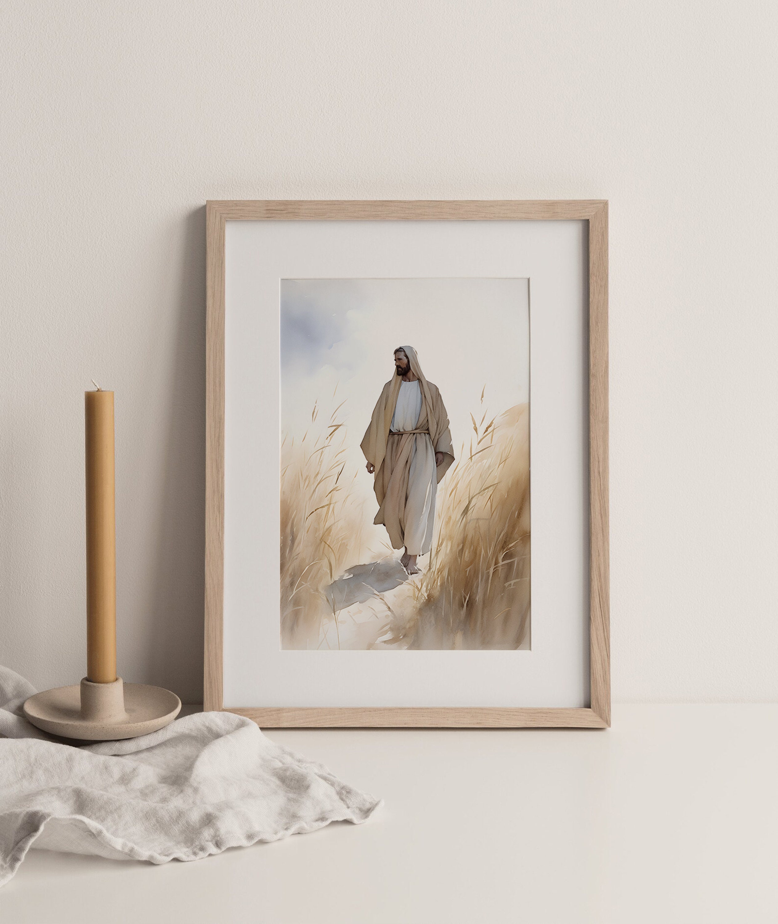 Jesus Print Christian Wall Art Jesus Art Jesus Painting - Etsy