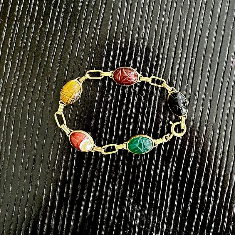 Scarab Bracelet - Etsy