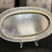 Vintage Silverplate 11” Oblong Tray With Hammered Finish - Etsy