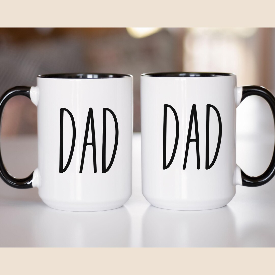 Dad Mug Fathers Day Dad Mug, 15oz Accent Mug, Cool Dad Mug Dad Gift ...