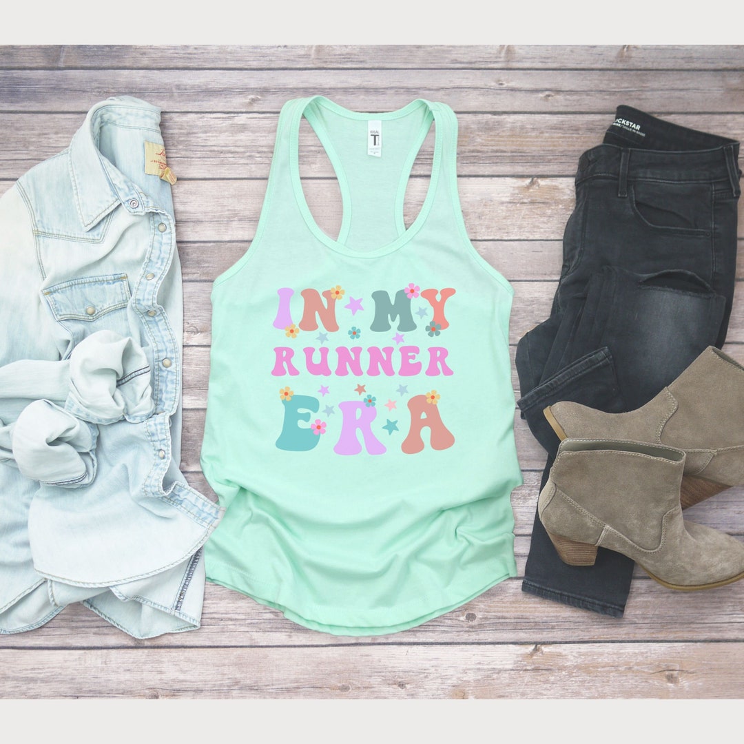 Runner Racerback Tank, in My Runner Era Tank Top, Runner's Group Tanks ...