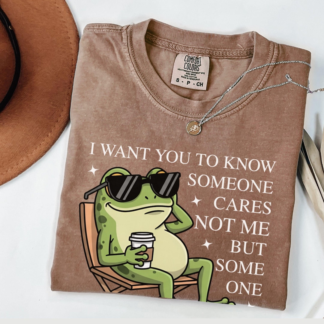 Sassy Frog Shirt, Funny Frog Shirt, Unhinged Frog Meme Tee, Sarcastic ...