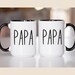 Papa Mug Fathers Day Papa Mug, 15oz Accent Mug, Cool Papa Mug Papa Gift ...