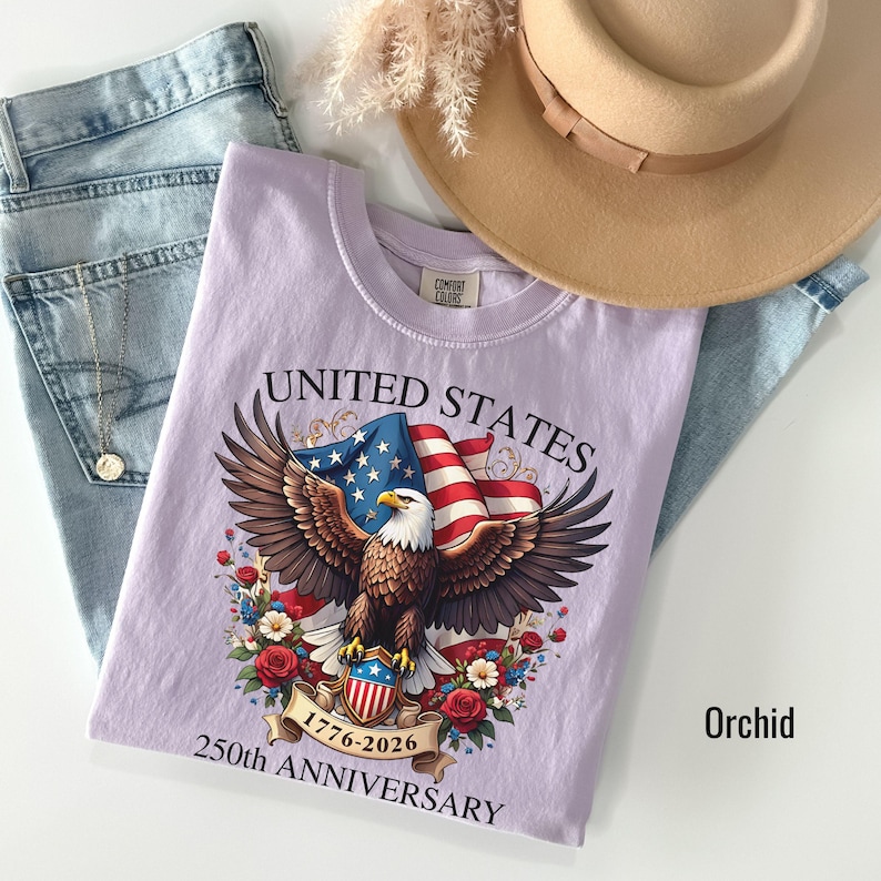 America 1776 Shirt, USA 250th Anniversary Tee, Patriotic 4th of July ...