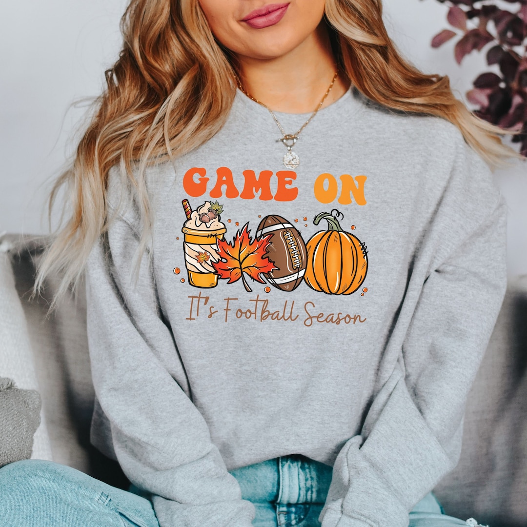 Football Season Sweatshirts, Football Love Sweatshirt, Game Day ...