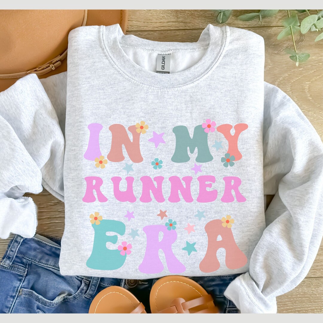 Runner Era Sweatshirt, Funny Runner Era Crewneck, in My Runner Era ...