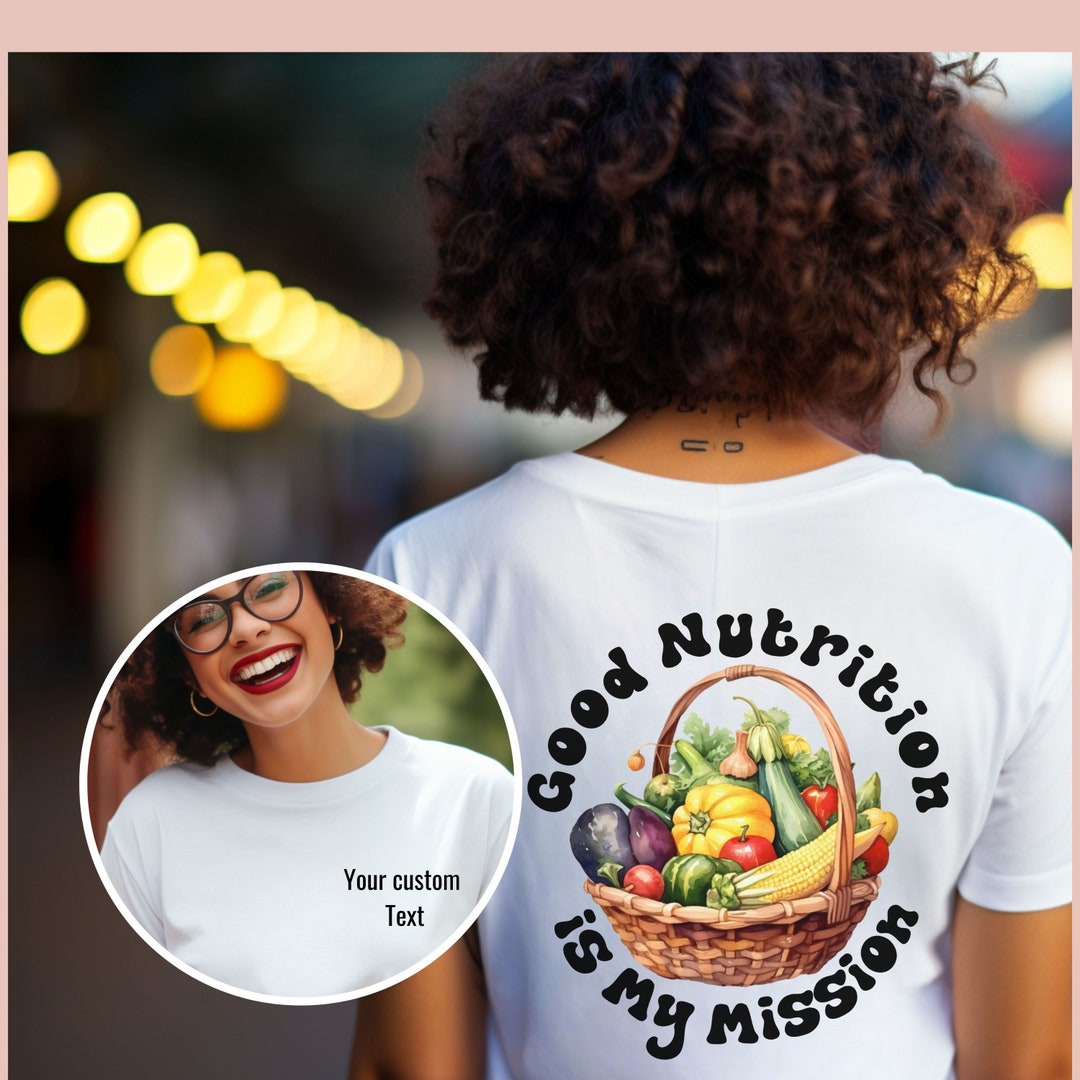 Custom Nutrition Shirt, Custom Logo Pocket Nutrition Shirt, Good ...