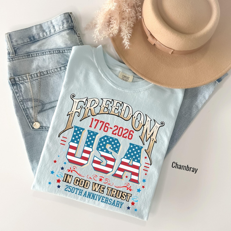 America 1776 Shirt, USA 250th Anniversary Tee, Patriotic 4th of July ...