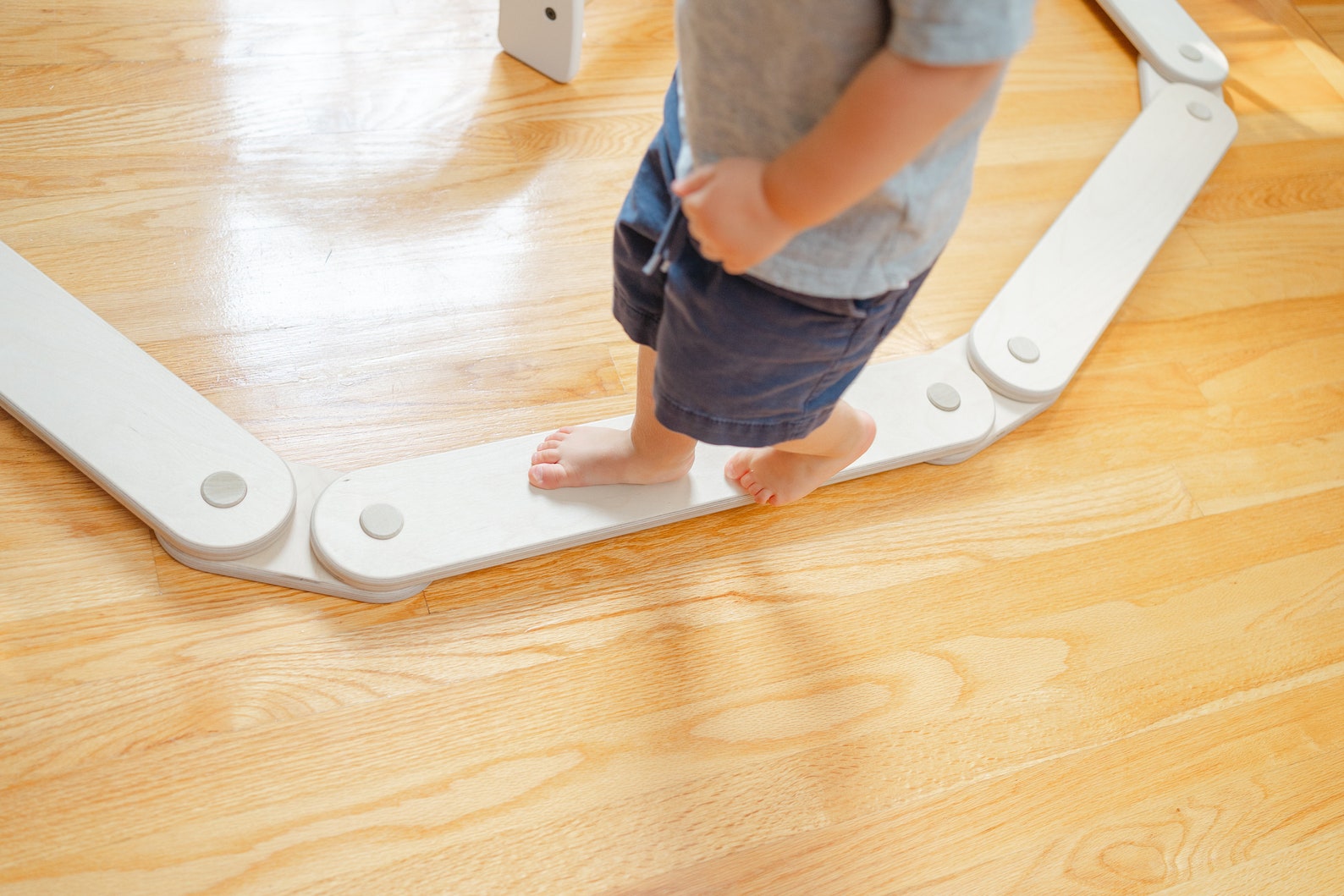Wooden Balance Beam Montessori-inspired Modern and Modular Design ...