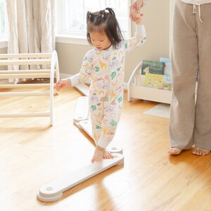 Wooden Balance Beam | Montessori-inspired | Modern and Modular Design ...