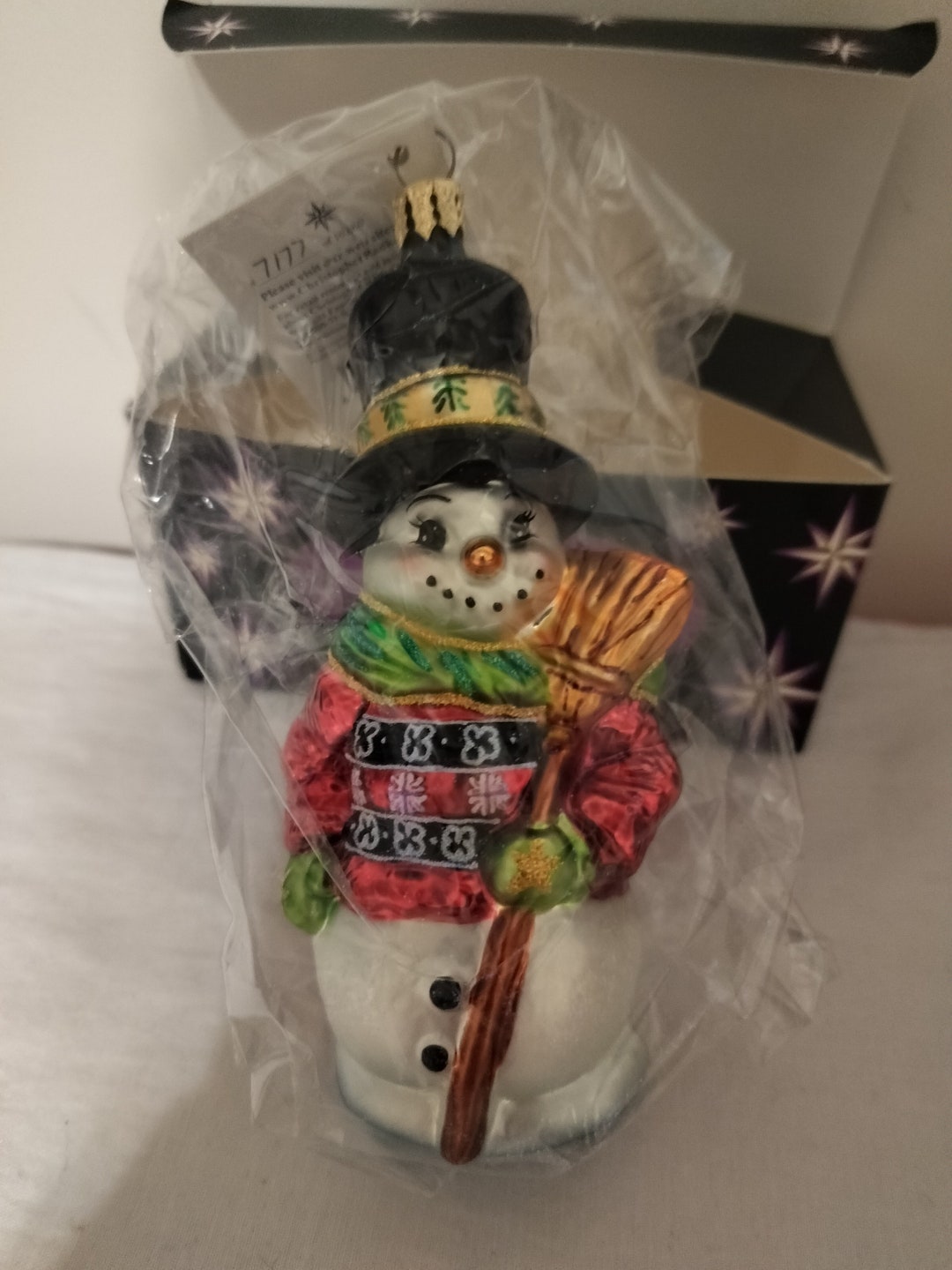 Christopher Radko 10-cb-9 Shivery Timbers rare Ornament - Etsy